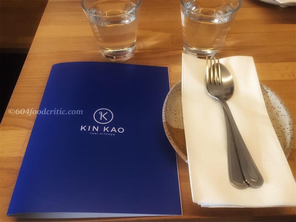 Kin Kao Thai Kitchen, modified authentic Thai food in Vancouver - 604 ...