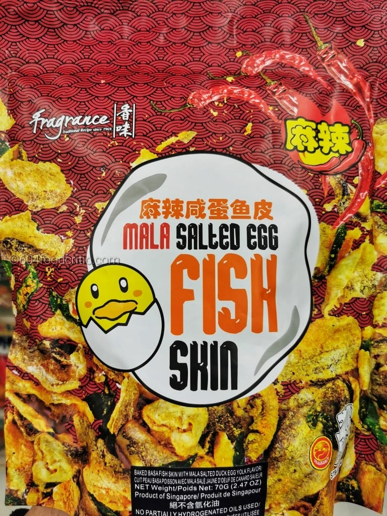 Fragrance Salted Egg Fish Skin - 604 Food Critic